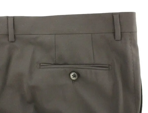 Dolce & Gabbana Wool Stretch Pleated Dress Pants - Black