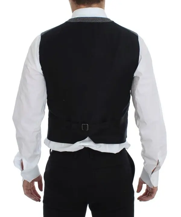 Dolce & Gabbana Cotton Blend Vest - Gray