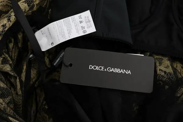 Dolce & Gabbana Lace Maxi Shift Dress