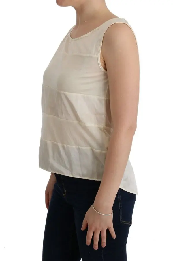 Costume National Asymmetrical Modal Top