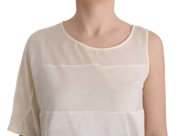 Costume National Asymmetrical Modal Top
