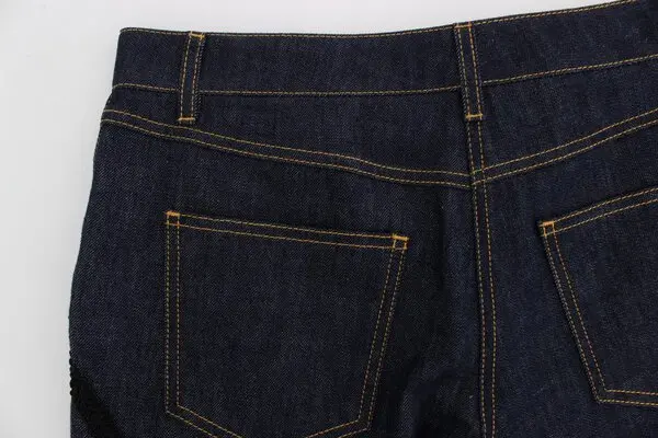 Dolce & Gabbana Capri Jeans With Embroidery