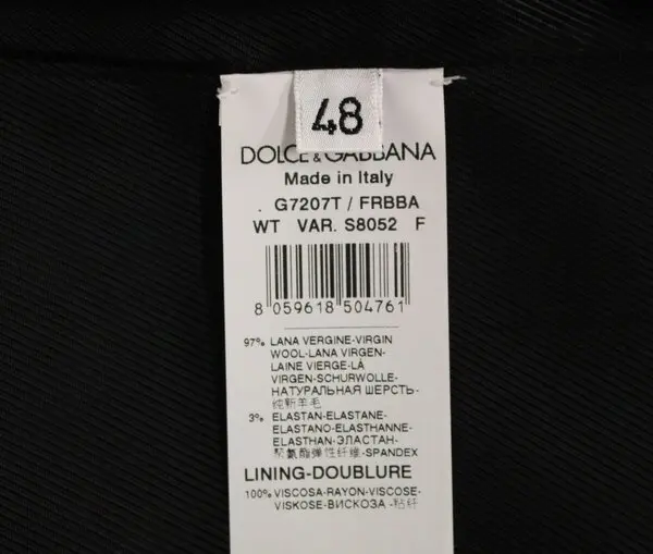 Dolce & Gabbana Striped Vest - Gray