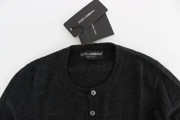 Dolce & Gabbana Wool Button Cardigan Sweater