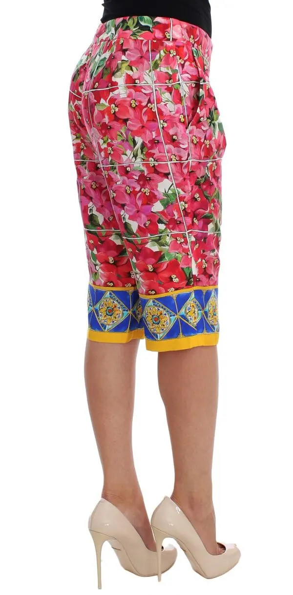 Dolce & Gabbana Floral Capri Pants