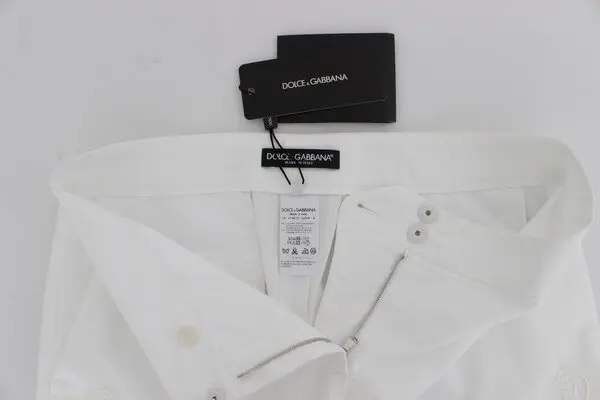 Dolce & Gabbana Floral Cutout Dress Pants