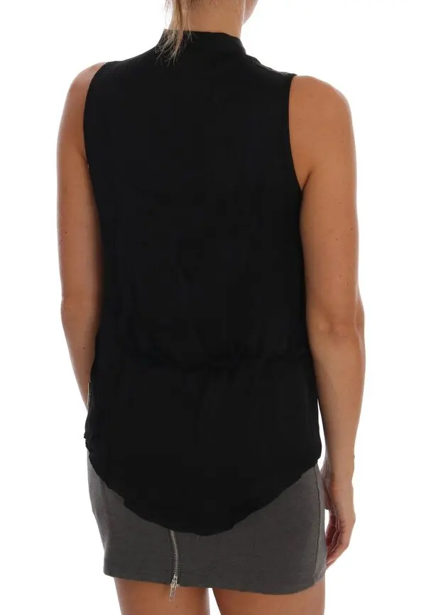 Versace Sleeveless Viscose Blouse Top