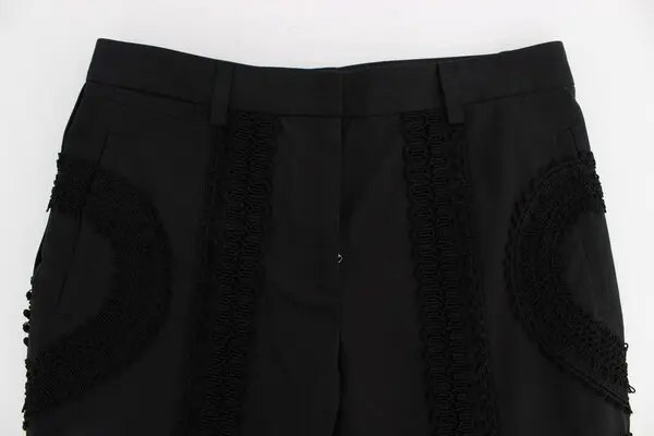 Dolce & Gabbana Cotton Stretch Torero Capri Pants