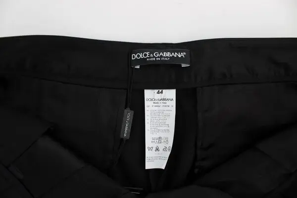 Dolce & Gabbana Cotton Stretch Torero Capri Pants