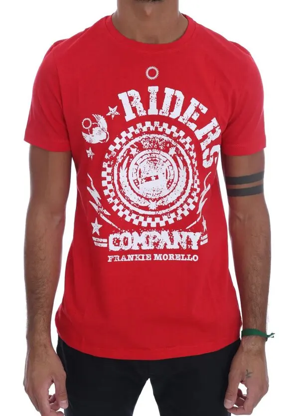 FRANKIE MORELLO Cotton Riders Crewneck T-shirt