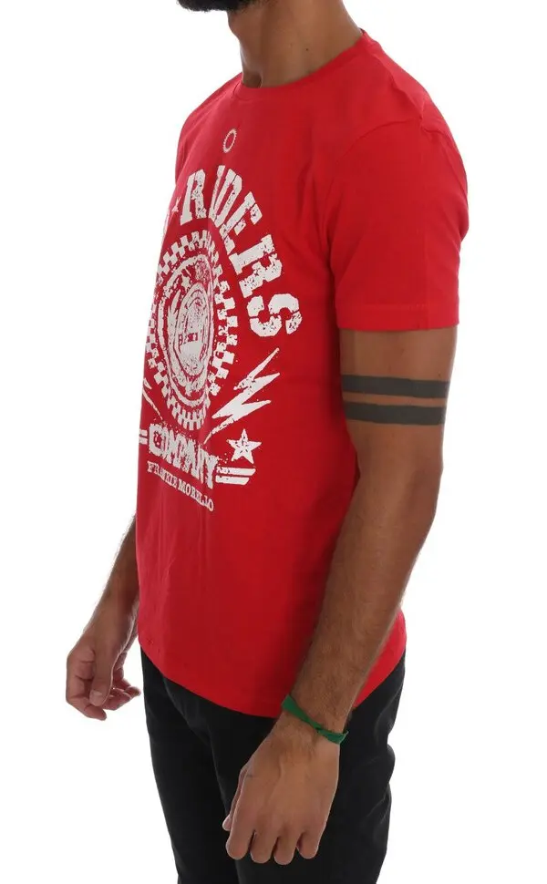 FRANKIE MORELLO Cotton Riders Crewneck T-shirt