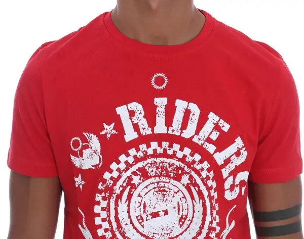 FRANKIE MORELLO Cotton Riders Crewneck T-shirt