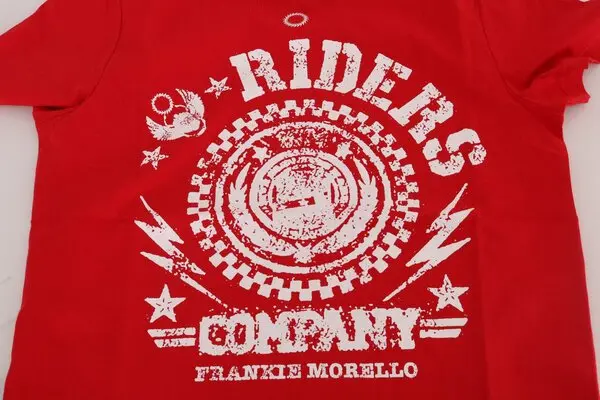 FRANKIE MORELLO Cotton Riders Crewneck T-shirt