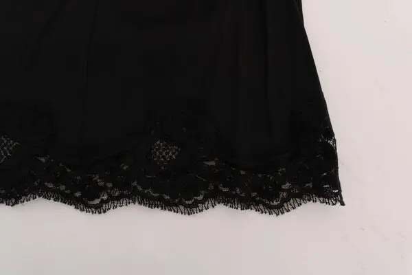Dolce & Gabbana Floral Cutout Lace A-line Mini Skirt