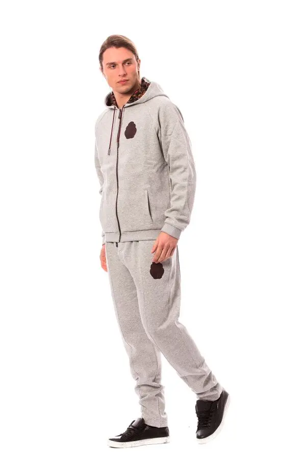 BILLIONAIRE ITALIAN COUTURE Cotton Hooded Sweatsuit