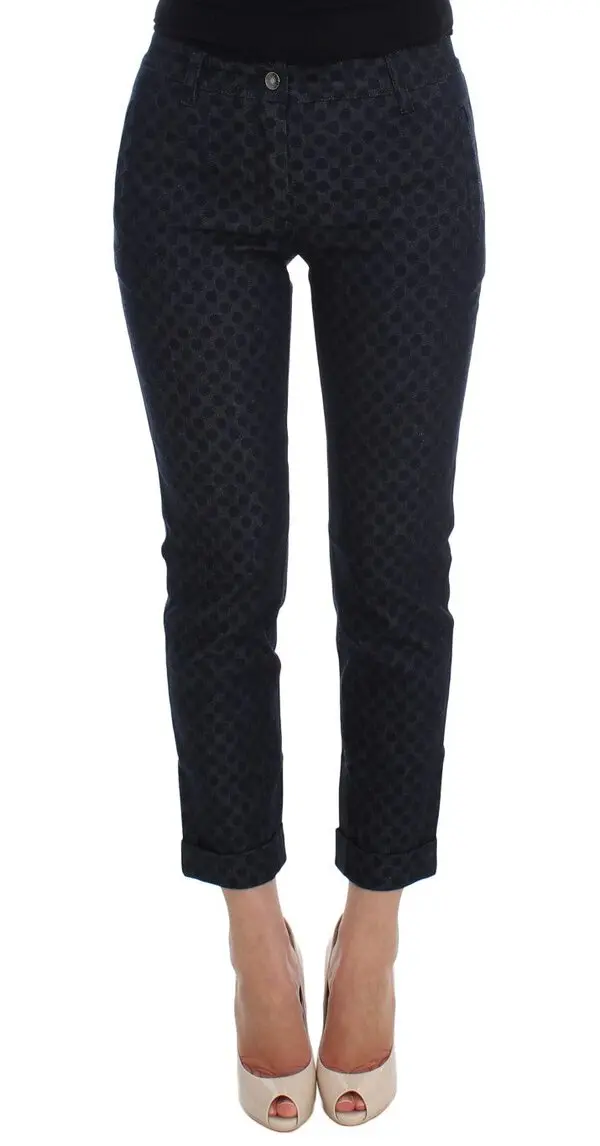 Dolce & Gabbana Polka Dotted Capri Jeans