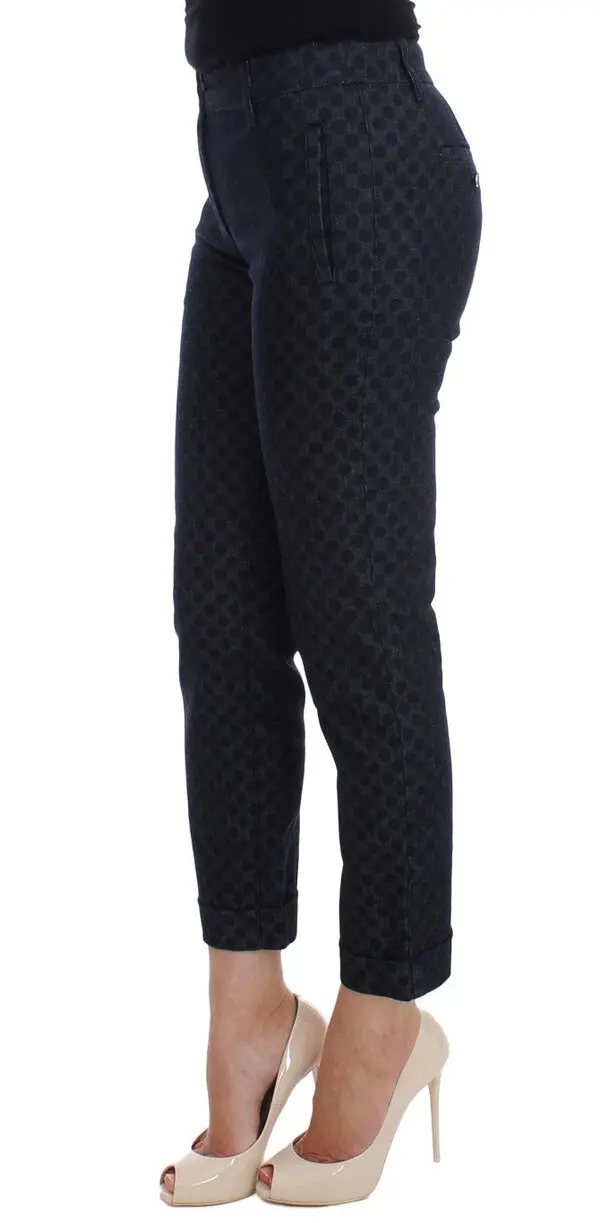 Dolce & Gabbana Polka Dotted Capri Jeans