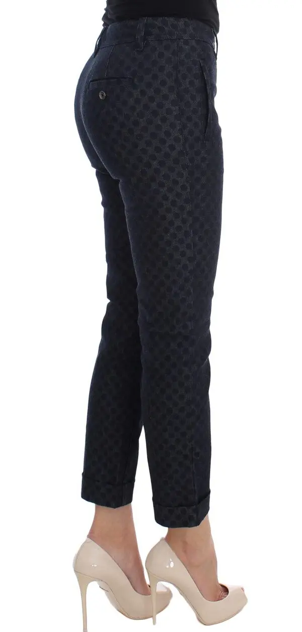 Dolce & Gabbana Polka Dotted Capri Jeans