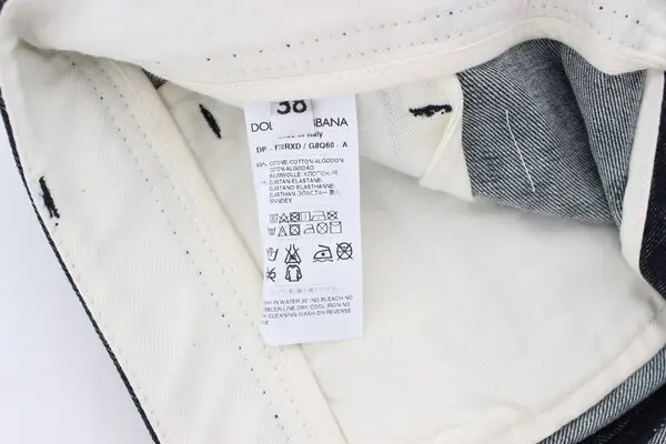Dolce & Gabbana Polka Dotted Capri Jeans