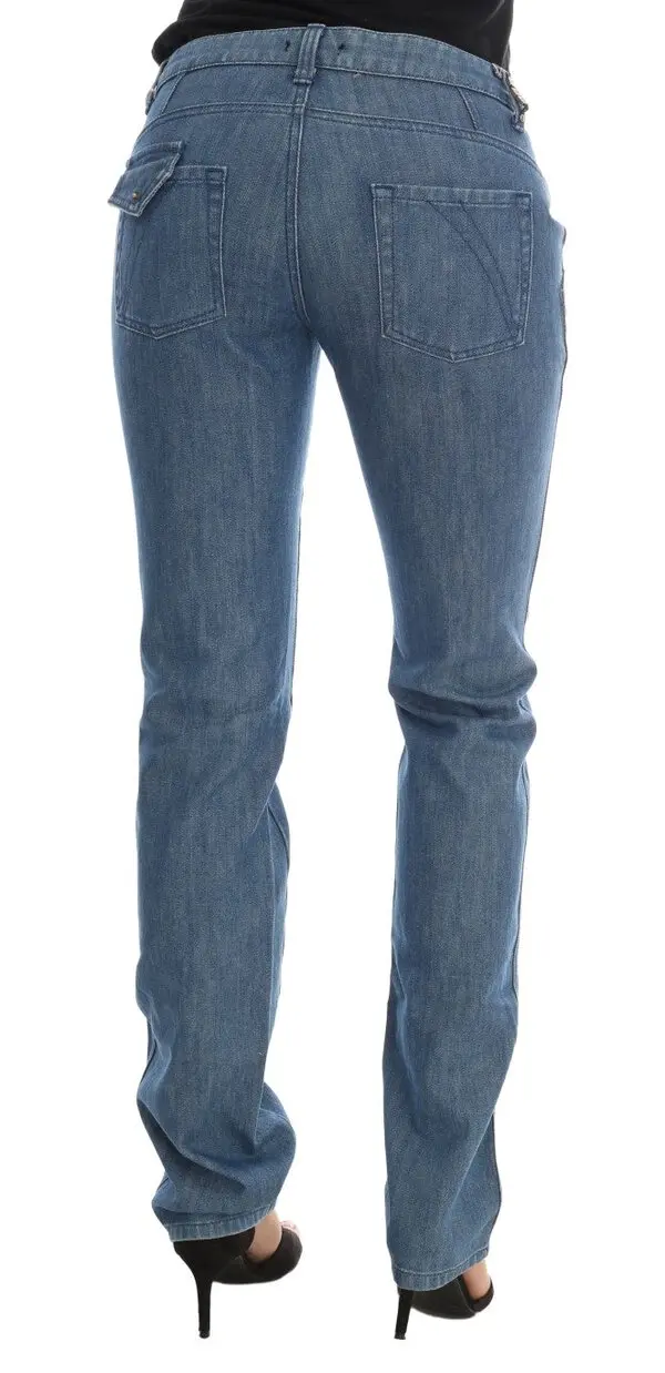 Costume National Wash Cotton Slim Jeans