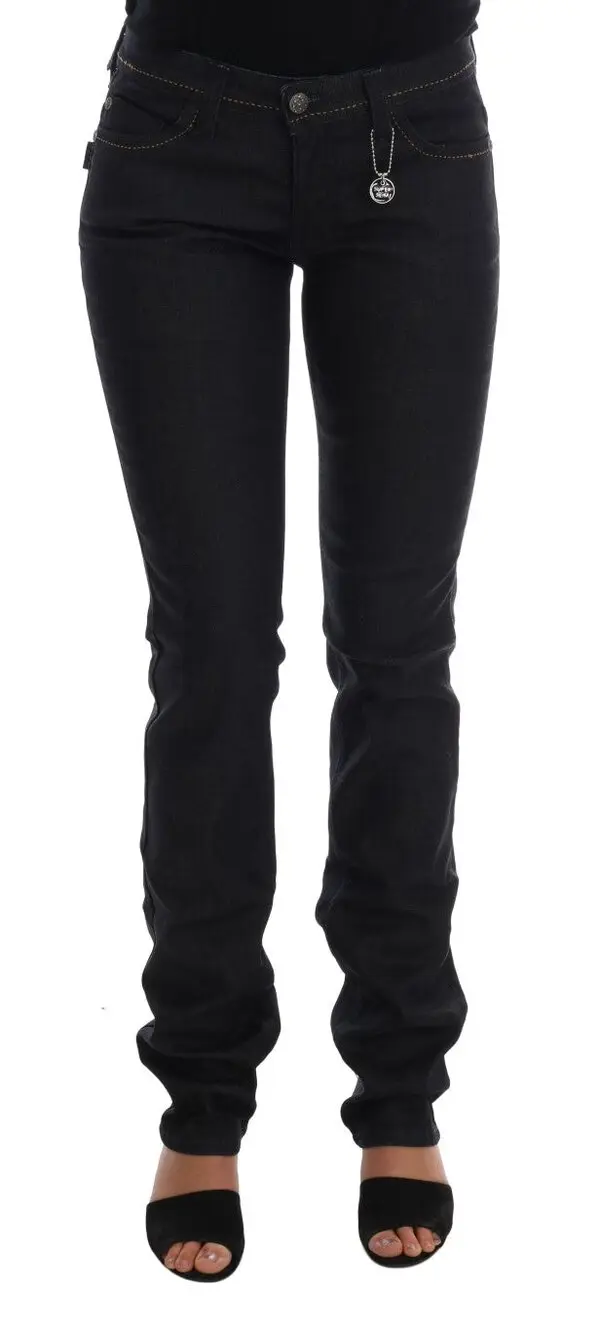 Costume National C'n'c Cotton Stretch Slim Fit Jeans - Blue