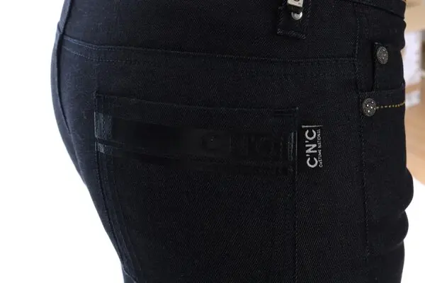 Costume National C'n'c Cotton Stretch Slim Fit Jeans - Blue