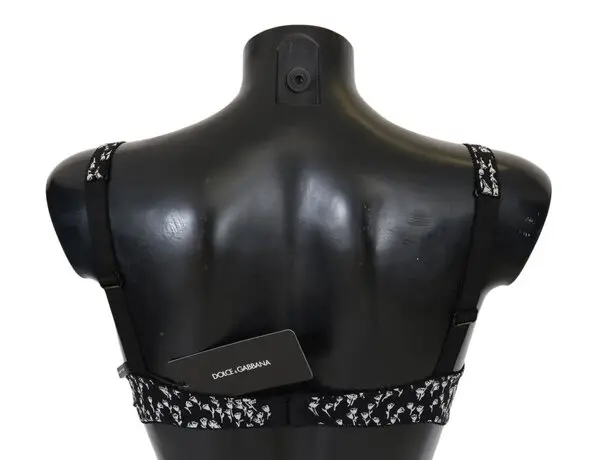 Dolce & Gabbana Silk White Lace Stretch Underwear Bra