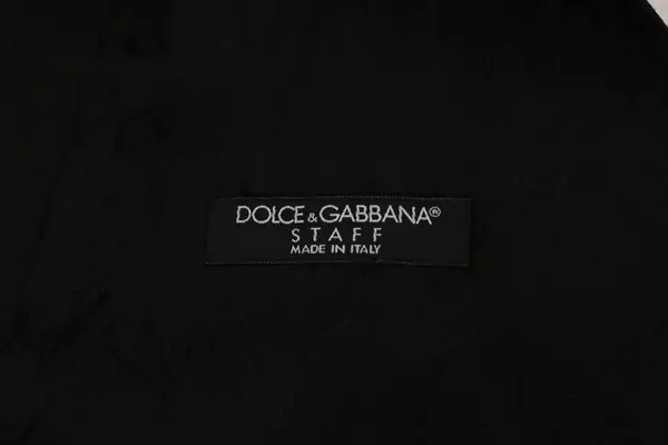 Dolce & Gabbana Staff Cotton Vest - Black