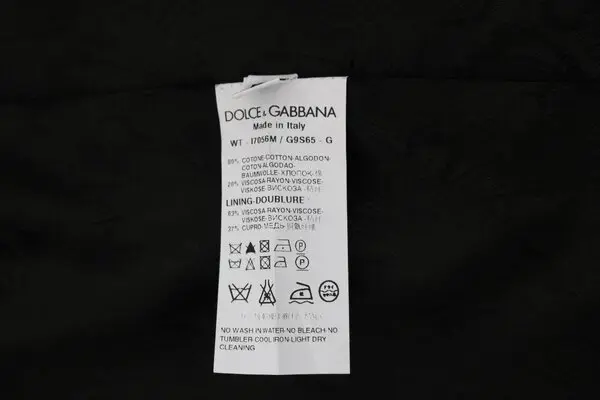 Dolce & Gabbana Staff Cotton Vest - Black