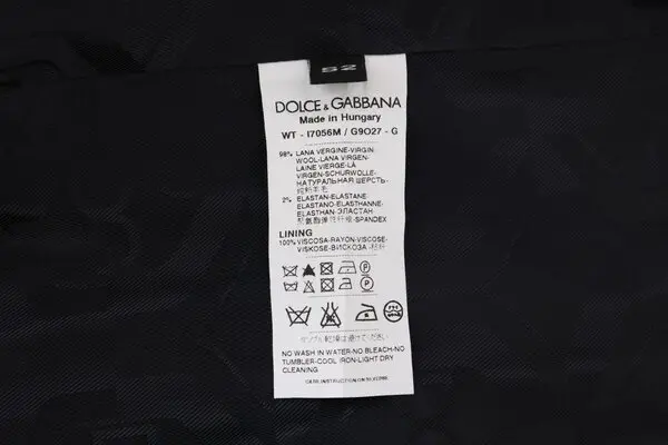 Dolce & Gabbana Striped Wool-blend Waistcoat - Gray