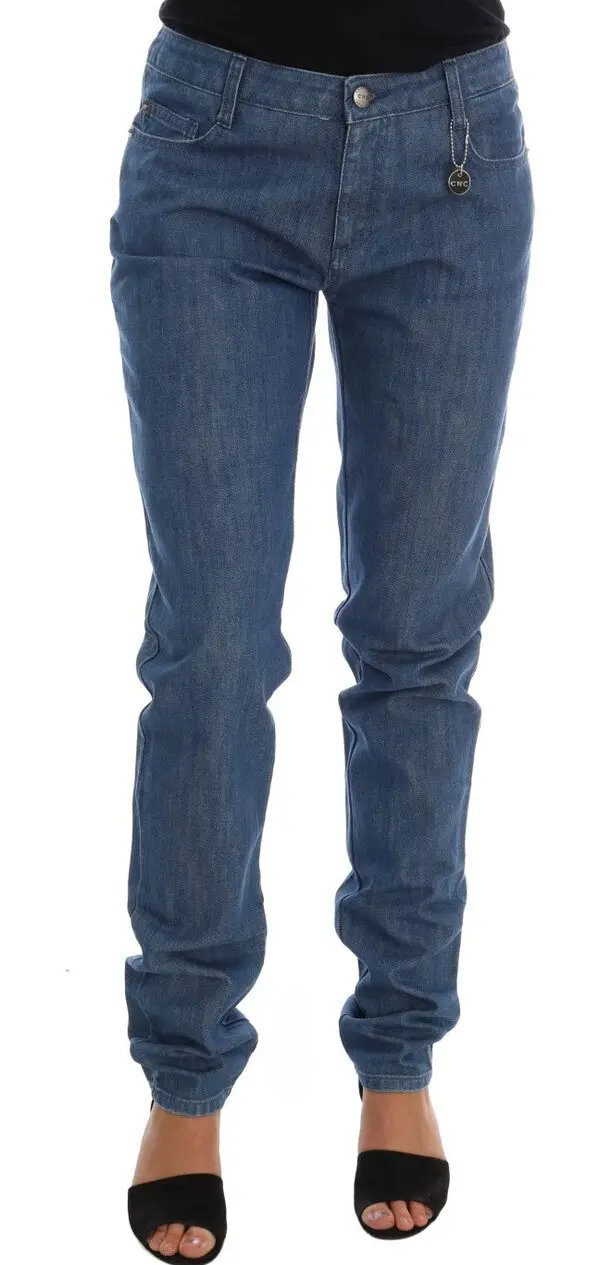 Costume National Boyfriend Fit Jeans - Blue