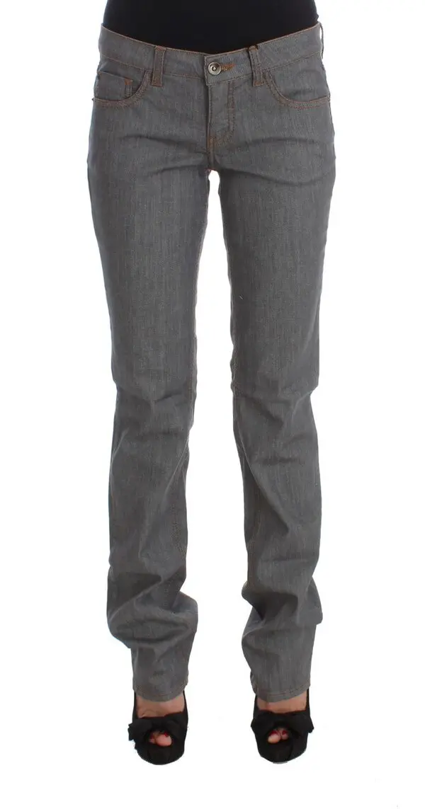 Costume National Regular Fit Cotton Jeans