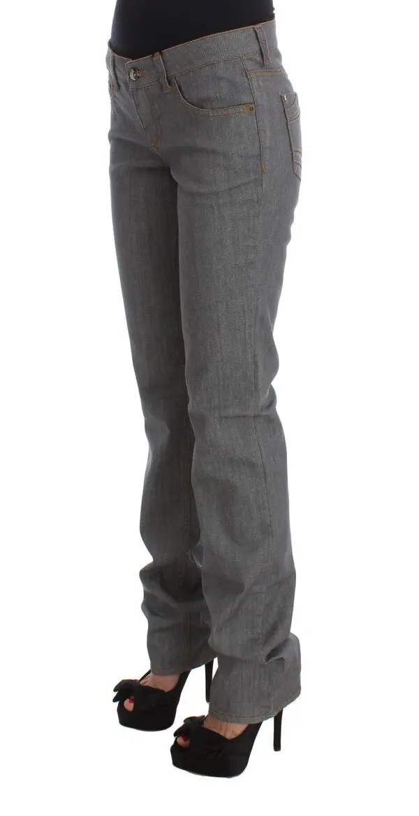 Costume National Regular Fit Cotton Jeans