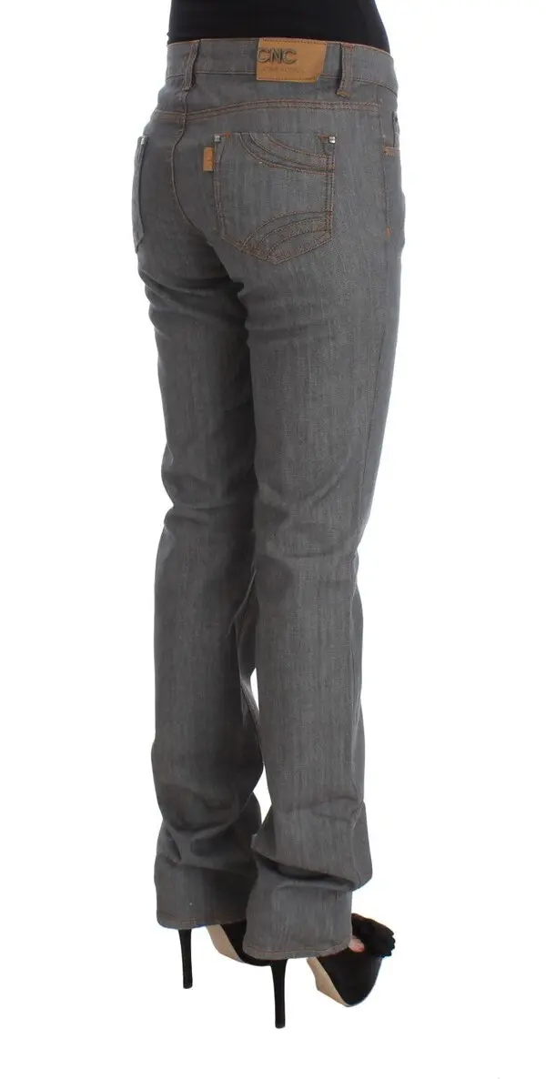 Costume National Regular Fit Cotton Jeans