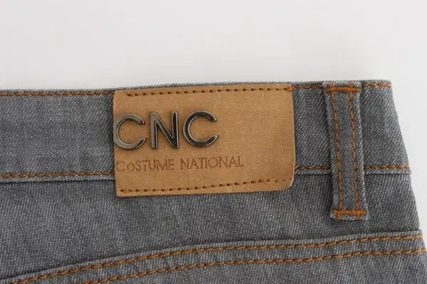 Costume National Regular Fit Cotton Jeans