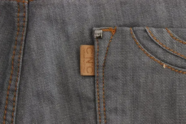 Costume National Regular Fit Cotton Jeans
