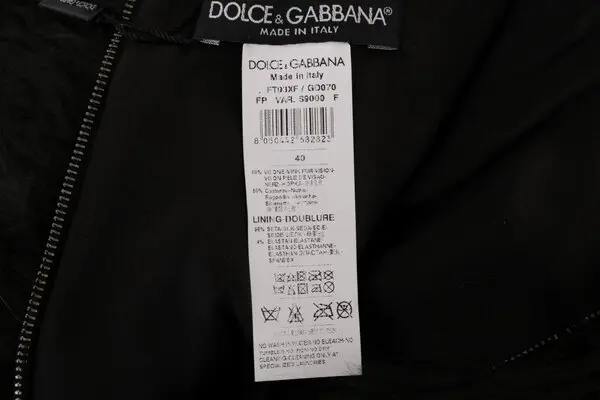 Dolce & Gabbana Mink And Nutria Fur Mini Hot Pants
