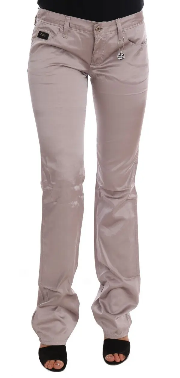 Costume National C'n'c Cotton Blend Slim Fit Jeans