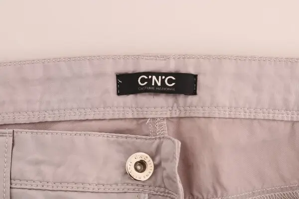 Costume National C'n'c Cotton Blend Slim Fit Jeans