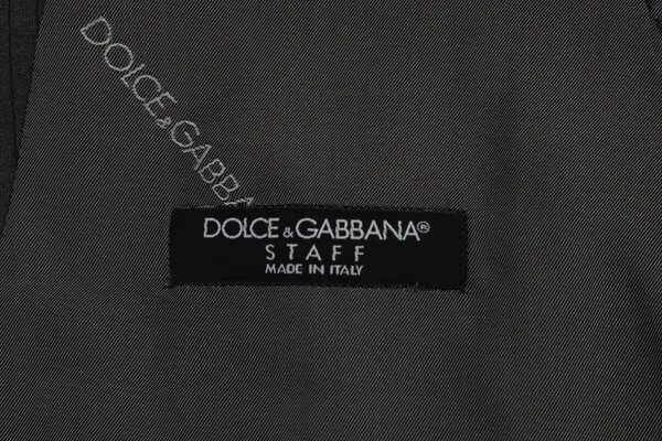 Dolce & Gabbana Staff Cotton Rayon Vest - Gray