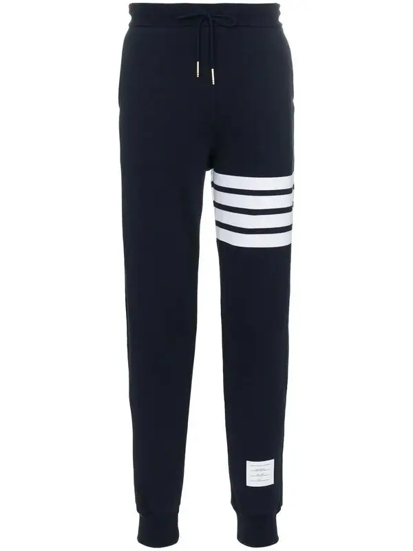 Thom Browne 4-bar Stripe Track Pants - Navy