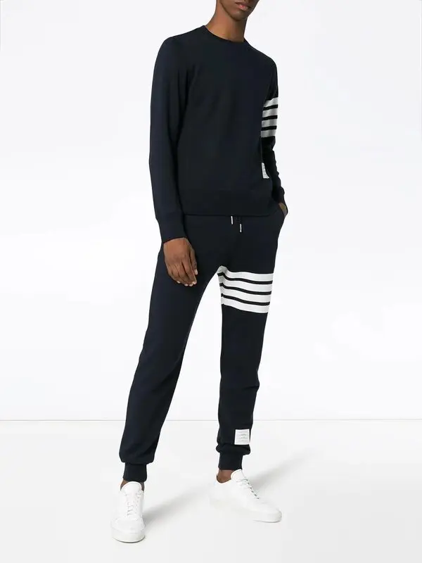Thom Browne 4-bar Stripe Track Pants - Navy