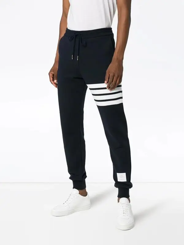 Thom Browne 4-bar Stripe Track Pants - Navy