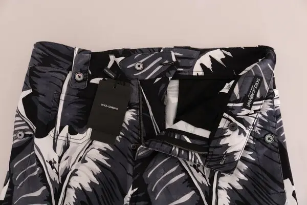 Dolce & Gabbana Printed Capri Trousers