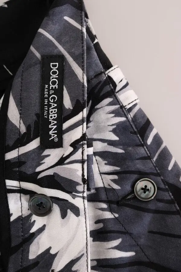 Dolce & Gabbana Printed Capri Trousers