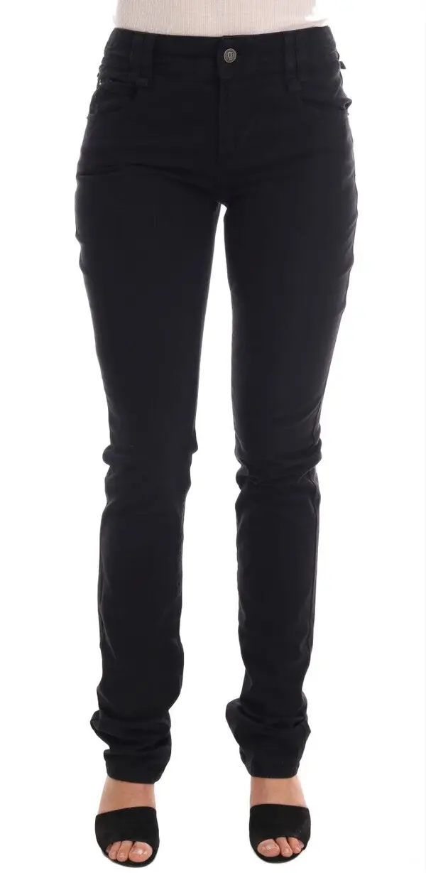 John Galliano Cotton Stretch Jeans - Black