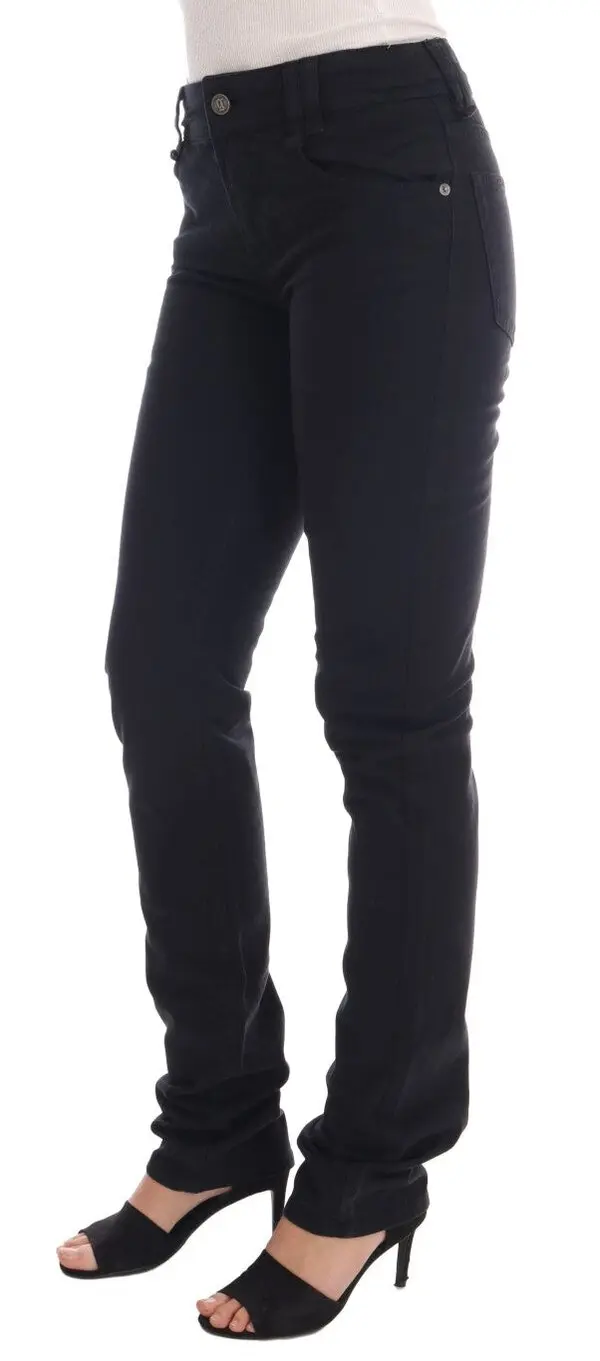 John Galliano Cotton Stretch Jeans - Black