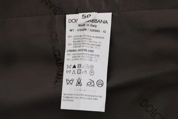 Dolce & Gabbana Staff Striped Vest