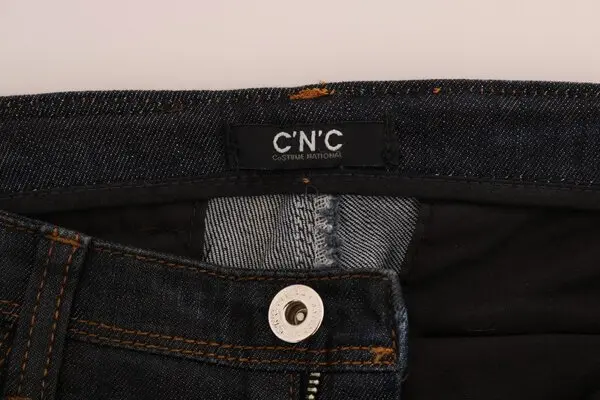 Costume National C'n'c Slim Fit Dark Wash Jeans