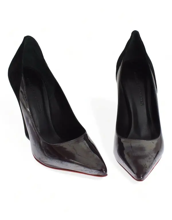 Cédric Charlier Leather And Suede Pumps